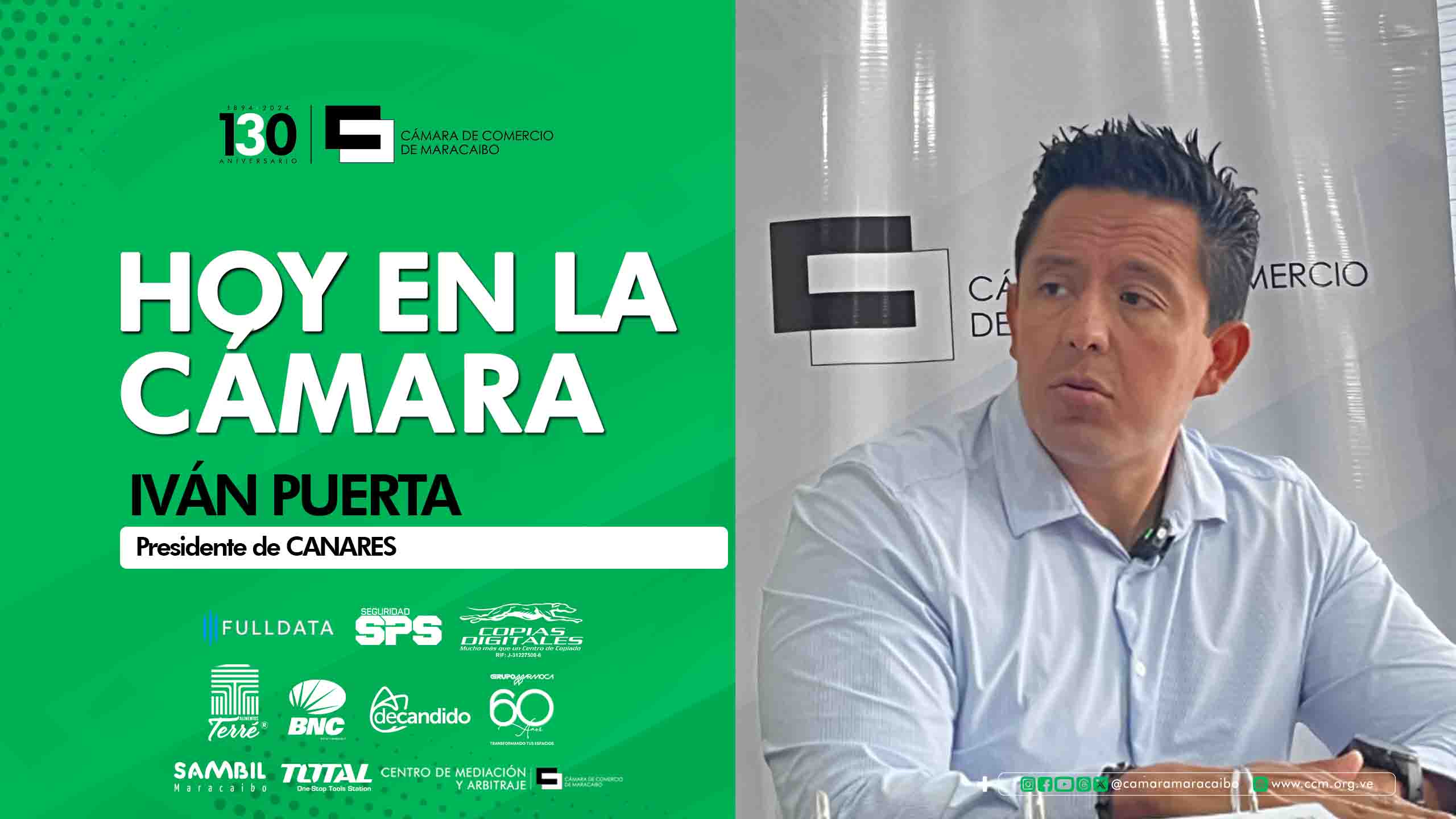 📻🎙️ #HOYENLACÁMARA | ENTREVISTA CON IVÁN PUERTA - PRESIDENTE DE CANARES ...