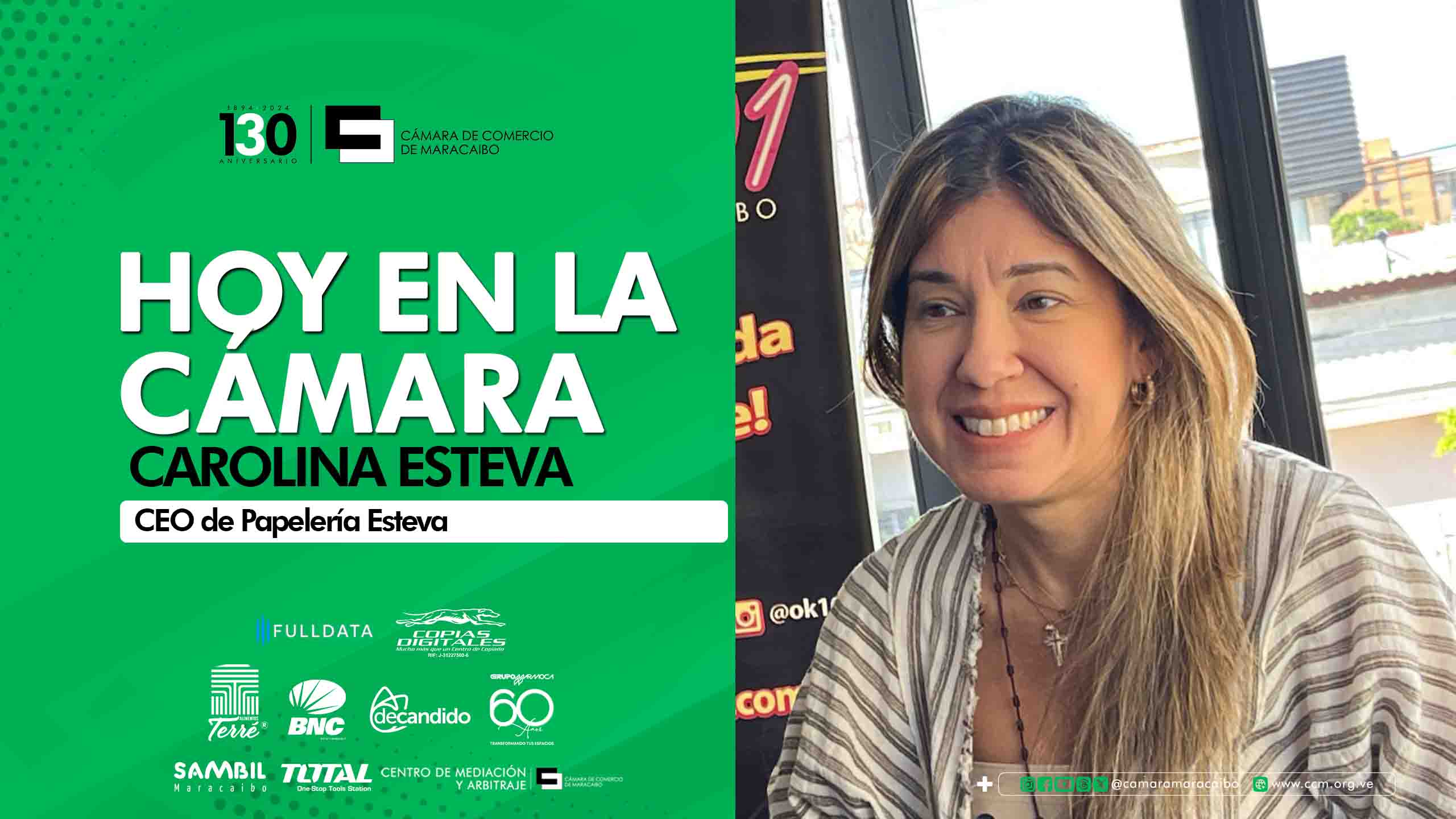📻🎙️ #HOYENLACÁMARA | ENTREVISTA CON CAROLINA ESTEVA – CEO DE PAPELERÍA ...