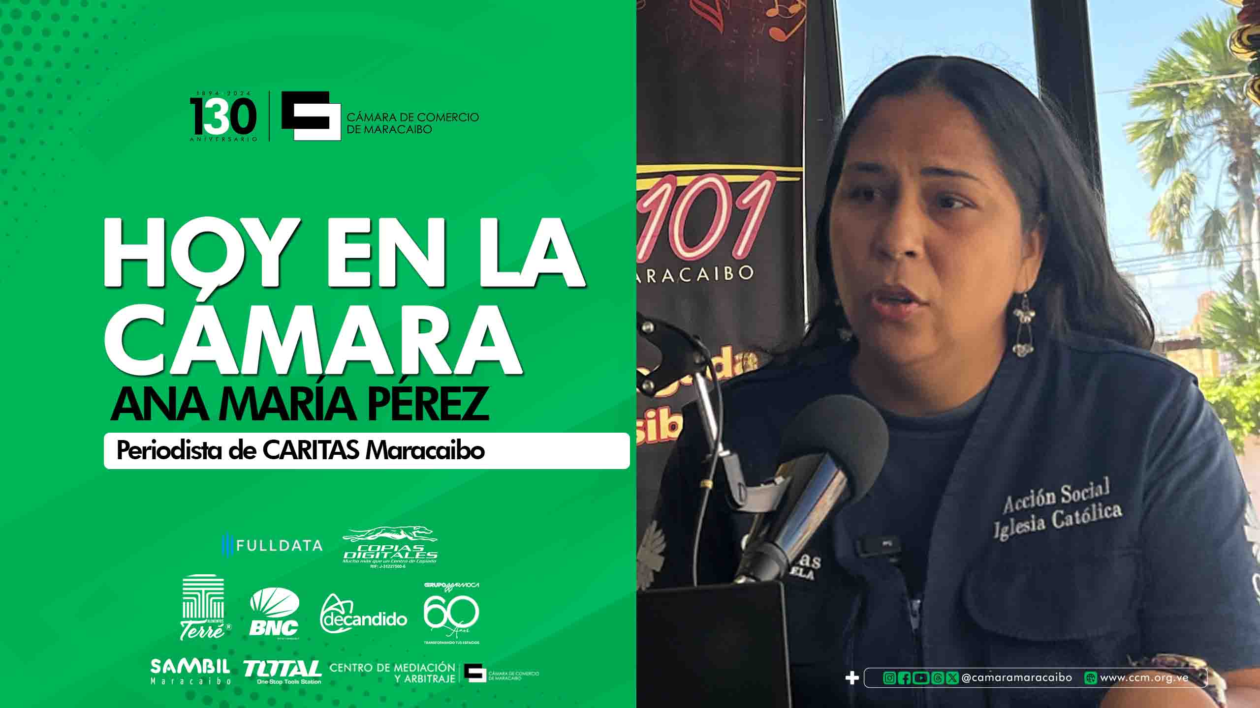 📻🎙️ #HOYENLACÁMARA | ENTREVISTA CON ANA MARÍA PÉREZ - PERIODISTA DE ...