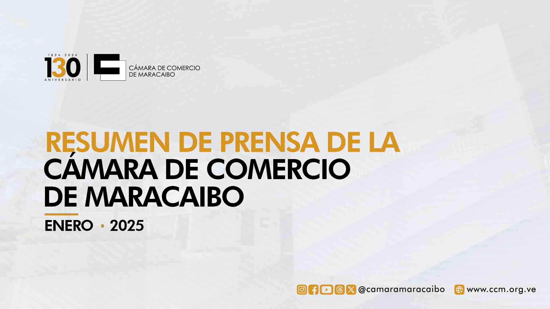 Resumen de Prensa de la Cámara de Comercio de Maracaibo – 20 de enero 2025 - Cámara de Comercio ...